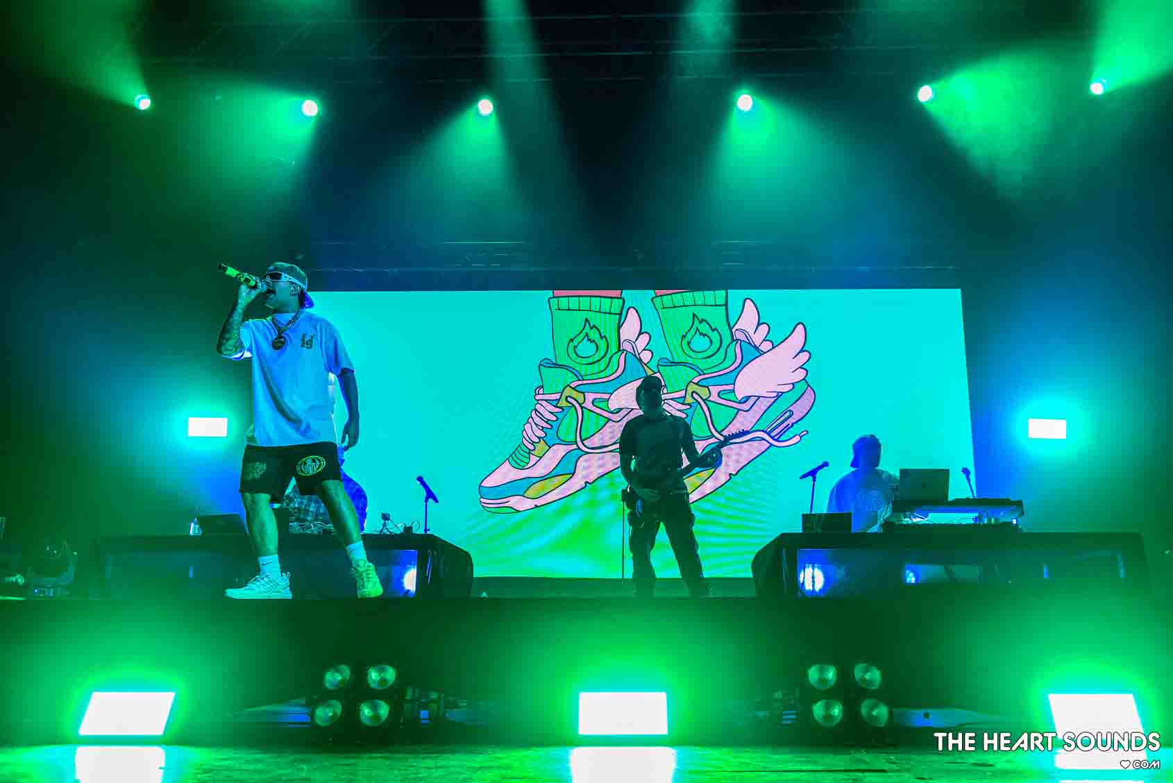 Feid brought his green wave to The Aztec Theater | The Heart Sounds