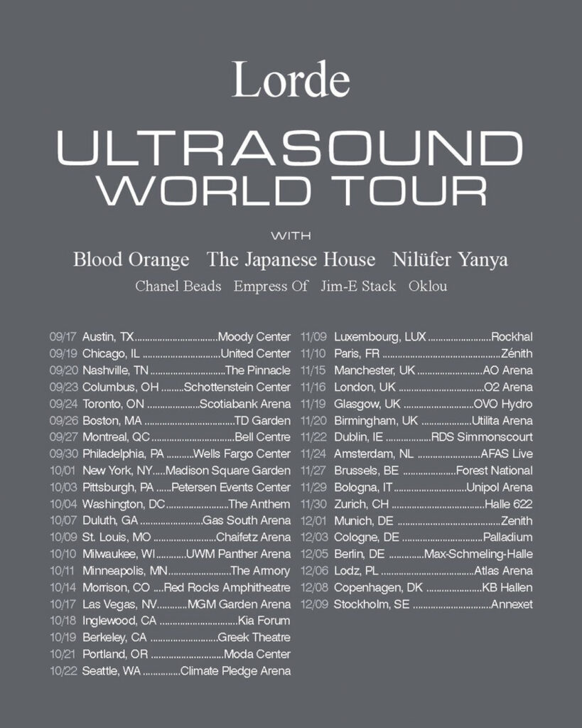 LORDE Is Kicking Off "Ultrasound" Tour in Texas! | The Heart Sounds