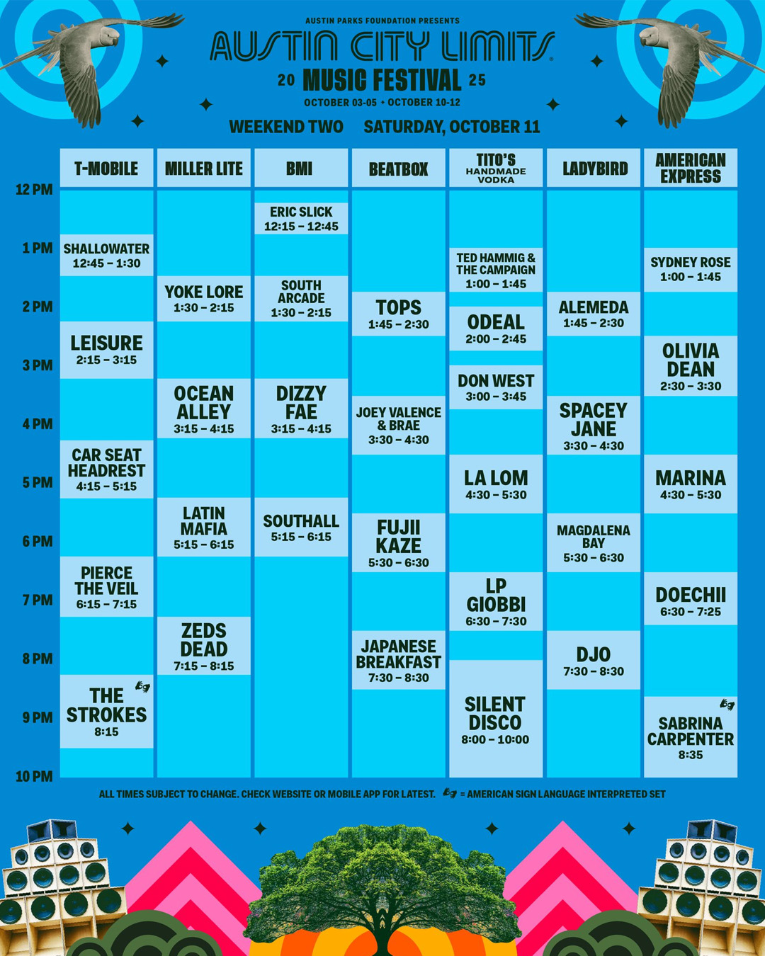 ACL 2025 UPDATE - Daily Schedule! | The Heart Sounds
