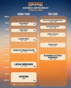 OHANA FEST - Daily Schedule! | The Heart Sounds
